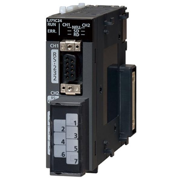 Serial communications module with conformal coating - Mitsubishi Electric (MELSEC-L Series) - with 2-piece term. block (...
