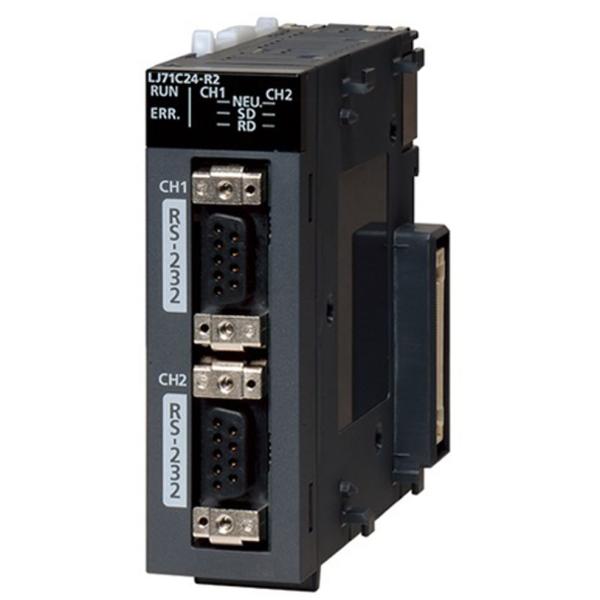 Serial communications module with conformal coating - Mitsubishi Electric (MELSEC-L Series) - with 2 x 9-pin D-Sub male ...