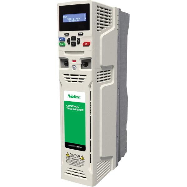 Variable Speed/Frequency Drive (VSD/VFD) with built-in brk. transistor - dual Safe Torque Off (STO) - SIL3 - NIDEC / Con...