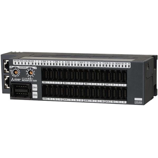 Block type remote DC digital input unit - CC-Link IE Field network - for cabinet installation - Mitsubishi Electric (NZ2...