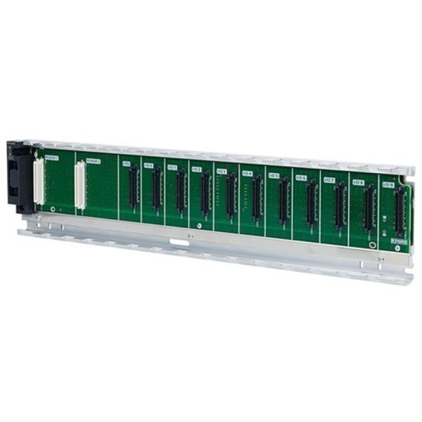 Base rack / backplane unit with conformal coating - 10-slots - Mitsubishi Electric (MELSEC iQ-R Series) - Surface mounti...