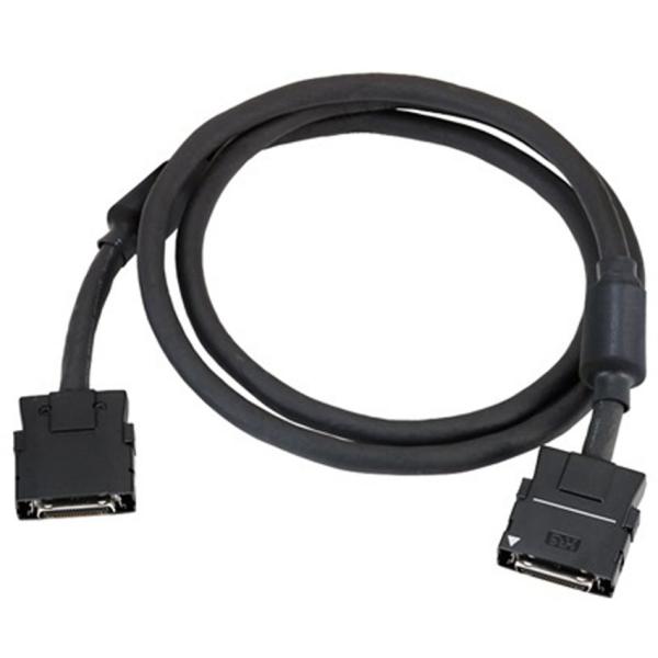 Extension rack cable / cordset with conformal coating - Mitsubishi Electric - 1.2m length - equivalent to RC12BC