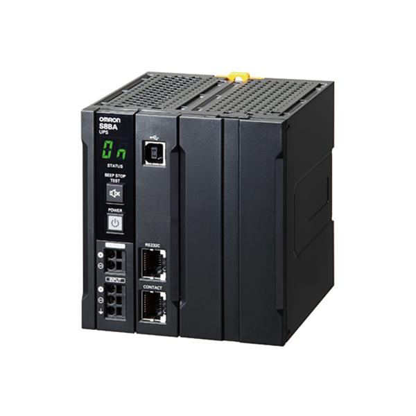 Uninterruptible Power Supply (UPS) - OMRON (S8BA series) - 20A / 24Vdc / 480W output - DC input (24Vdc) - RS-232C commun...