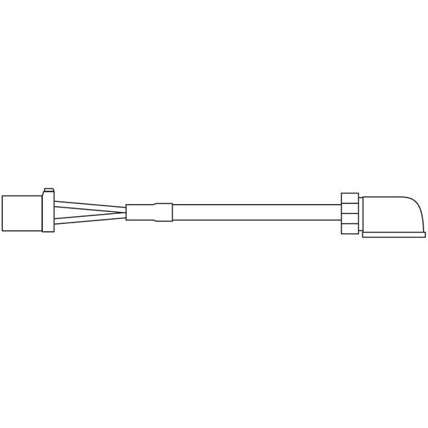 Power cable / cordset for servo mtr. direct connection - high bending endurance (long bending life) - load-side lead; le...