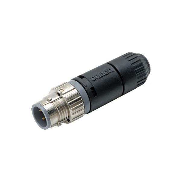 Assembly connector plug - 6 to 7mm - 5pole - OMRON (Cabling systems - XS5G)