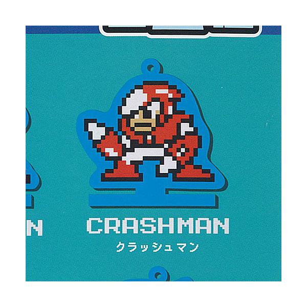 【発売日：2024年05月25日】PROOF 400円カプセル自販機商品の単品販売です。ロックマン 2 Dr.ワイリーの謎 ボスキャラクター ラバー ストラップ より【クラッシュマン】です。■サイズ：約5cm■商品は新品ですが、カプセルは付...