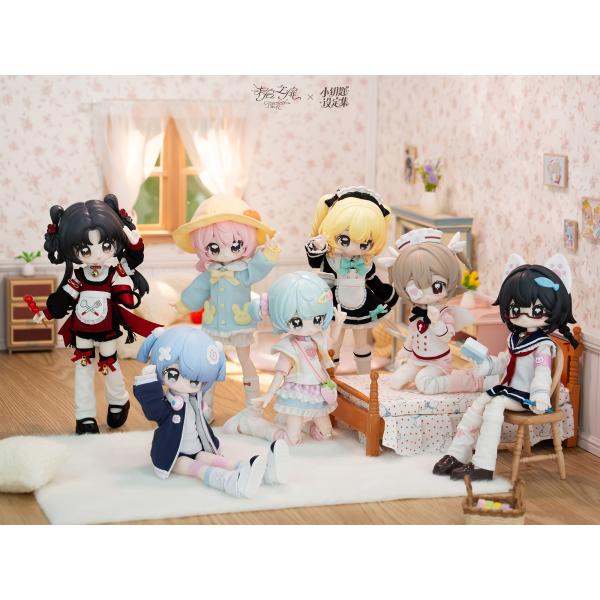 商品紹介新鋭メーカーUnveiled Doorより、トレーディングドールセット「カギちゃんシリーズ」をお届けします!本シリーズでは、オリジナル素体を使用し、高い可動性を実現。更に各デザインには、それぞれの世界観に合わせた小物パーツが付属しま...