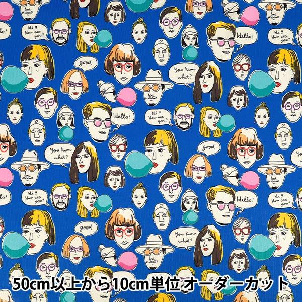 ひとクセありげな表情が、創造意欲をかきたてる!手触りなめらかで伸縮性のある薄手ニットプリントです。衣類のほか、クッションカバーなどのインテリアファブリックとしてもおすすめ。幅広なのでベッドやソファなどにも1枚で大きく使えます。個性的な作品つ...