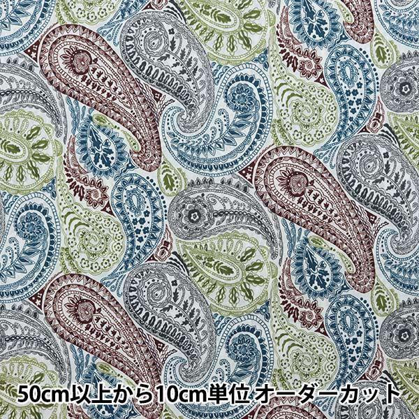 タナローン生地は薄くて軽く、織の密度が高くてしなやか。豊かなドレープ性があり、柔らかな肌触りが特徴です。一度袖を通せば病み付きになるなめらかさを、ぜひ一度体験してみませんか?[新柄 新作 2021年 秋冬 Deco Paisley デコペイ...