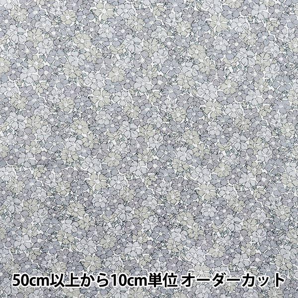 リバティ独特の繊細なアウトラインで描かれたこのパターンは、単純化されたバラをふんだんにあしらい、多目的に使える柄となりました。吸湿性と速乾性に優れた素材なので、夏だけではなく一年を通してさらりとした着心地をお楽しみいただけます。[布 LIB...
