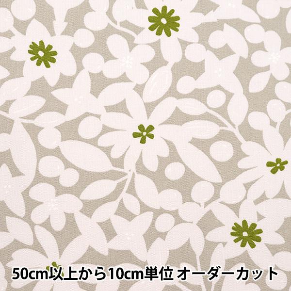 使いやすい花柄のオックス生地です。オックスは厚みがあるのに通気性がよく、しなやかでシワになりにくい生地です。バッグやポーチなどの小物、インテリアなどに使いやすい柄です![植物 花 黄色 白]◆素材:綿100%◆サイズ:約110cm幅◆使用糸...
