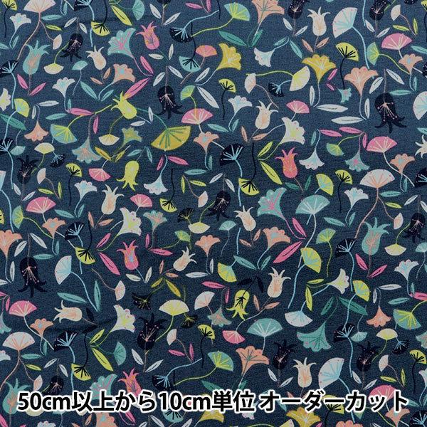 上質で、色彩が豊かで美しく、洗練されたデザインのART GALLERY FABRICSのコレクションです。グレイッシュネイビーに個性的でかわいい小花が描かれたかわいらしい生地。あちこちに芽を出した野生の花々が力強く花を咲かせています。Pol...