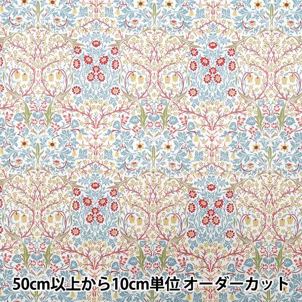 19世紀イギリスの詩人・デザイナーで、「モダンデザインの父」と称されたWilliam Morris(ウィリアムモリス)のデザインのプリント生地です。BLACKTHORN(ブラックトーン)についてモリスの好んだ英国の花『ブラックトーン(リンボ...