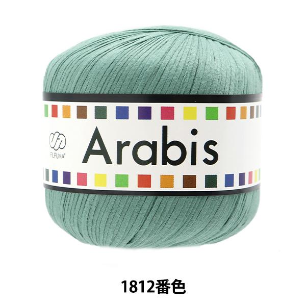 細番手の綿をリリヤンに編み、シルケット加工でテープのような平面の形状と艶を出しました。どの編み地にしてもかさばらず、さわやかな風合いは春夏の気候に非常に適しています。中細の糸ですが合太くらいの針号数で編めるのも魅力です。[Arabis 手編...