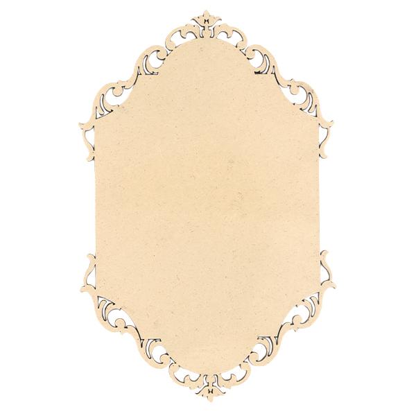 家具などに使用されるMDF材(中密度繊維板)を使用した、レースウッドプレートです。自由に色付したりお好きなパーツを貼って、オリジナルのプレートやインテリア小物を作ってみるのはいかがですか?プレートをベースにしたフラワーアレンジメントもおすす...