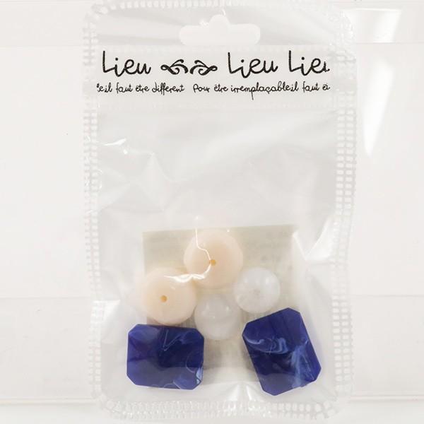 ビーズ 『LieuLieu アクリルビーズ アソート』.可愛いアクリルビーズのセットです。※こちらはアソート商品の為画像の内容が異なる場合がございますので予めご了承ください。※モニターによって実物のお色と若干異なる場合がございます。 【手芸...