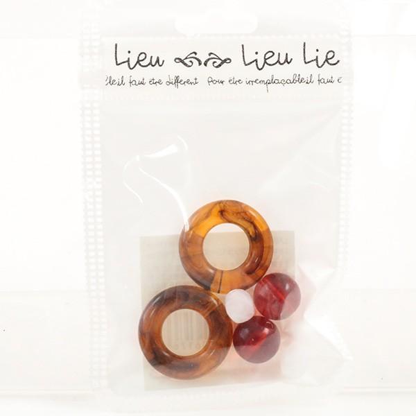 ビーズ 『LieuLieu アクリルビーズ アソート』.可愛いアクリルビーズのセットです。※こちらはアソート商品の為画像の内容が異なる場合がございますので予めご了承ください。※モニターによって実物のお色と若干異なる場合がございます。 【手芸...