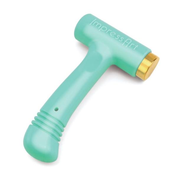 メタルスタンピング 『ImpressArt Ergo-Angle スタンピングハンマー U5011』叩いて作る!「Ergo-Angle? スタンピングハンマー」はImpressArtが開発したメタルスタンピングに最適なハンマーで特許を取得し...