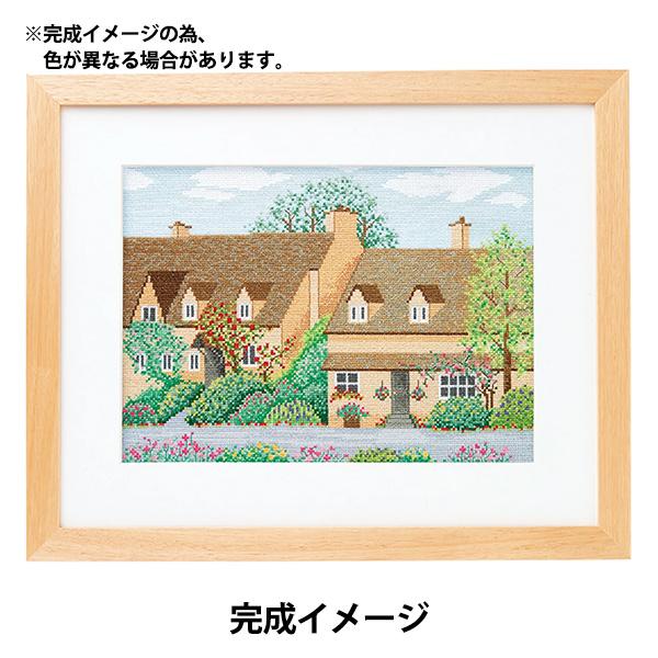 絵を描くことがむずかしくても、クロスステッチなら、図案どおりに刺しゅうするだけ。お部屋を格調高いインテリアで華やかに演出します。 難易度：「上級」  デザインサイズ：約23.5×32.5cm デザイナー：越智通子 キット内容：25番ししゅう...