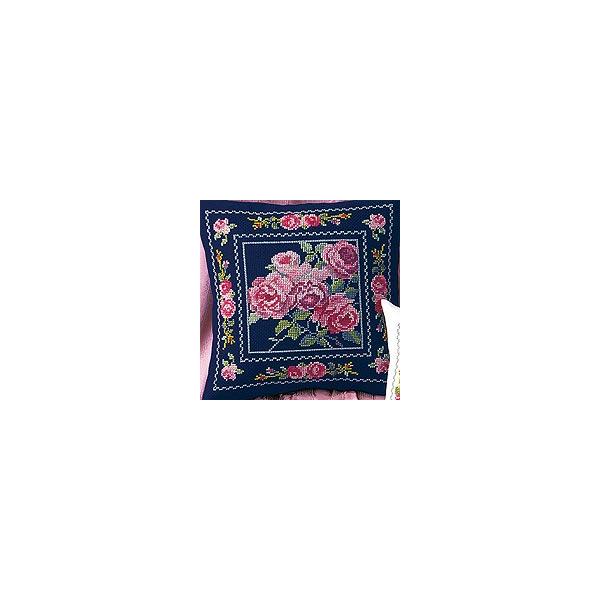 絵を描くことがむずかしくても、クロスステッチなら、図案どおりに刺しゅうするだけ。お部屋を格調高いインテリアで華やかに演出します。 難易度：中級  デザインサイズ：約40×40cm デザイナー：尾上雅野 キット内容：25番ししゅう糸（綿100...