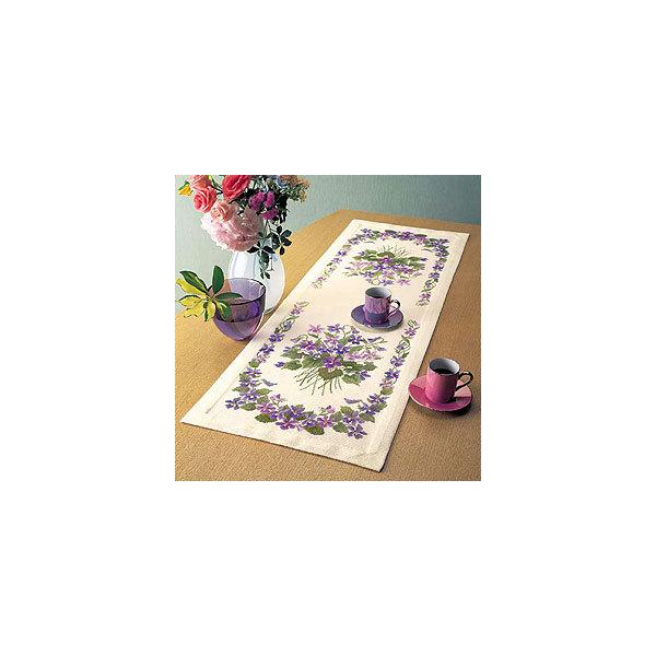 オノエ・メグミデザインのみずみずしいクロスステッチ刺しゅうキットです。 難易度：中級  デザインサイズ：約縦100cm×35cm デザイナー：オノエ・メグミ キット内容：25番ししゅう糸（綿100％）、オリムパスNo．3800布（アイーダ）...