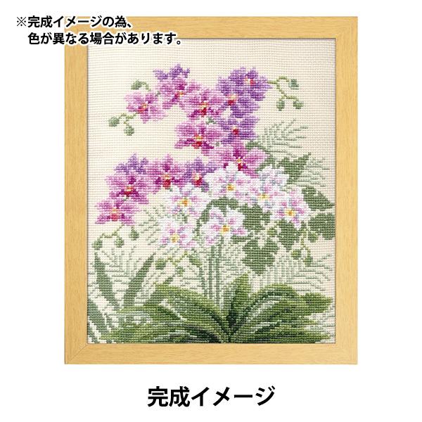 美しく咲く花たちを、クロスステッチで表情豊かに表現しました。◆難易度：中級〜上級◆デザイン：オノエ・メグミ◆出来上がり寸法：額外径:約４１.８cm×３５.１cm　額内径:約３６.４cm×２９.７cm◆キット内容：２５番ししゅう糸（綿１００％...
