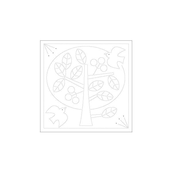 刺し子キット 『北欧モチーフの花ふきん布パック H-1030(ツリー)』オリムパス花ふきん布パックお好みの柄と刺し子糸を自由に組み合わせてお楽しみ頂けます♪◆出来上がり寸法約縦34cmx横34cm◆パック内容晒木綿、説明書◆備考図案は布にプ...