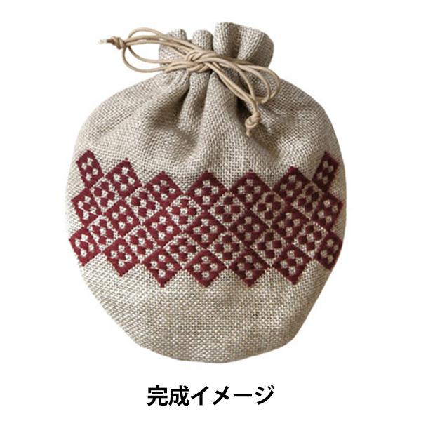 オリムパス ハリノヲトこぎん刺し きんちゃく[刺し子キット こぎん刺し 刺しゅう ウロコつなぎ 飾り枠のヤスコ刺し] ウロコつなぎ 東北地方に伝わる「こぎん刺し」をナチュラルな風合いのリネンクロスを使って、いろいろな小物に刺してみました。★...