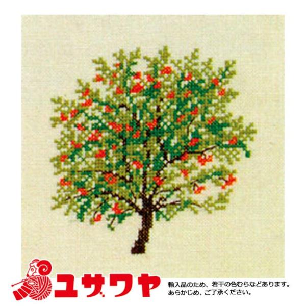 フレメの花糸と呼ばれる、光沢感の無い素朴な雰囲気の刺しゅう糸を使用したキットです。撚りのかかった太めの刺しゅう糸で、1本どりで刺します。（ラメ糸は2本取りの場合あり）図案記号に糸番号の表記があり、花糸には糸番号を表記したラベルが添付されてい...