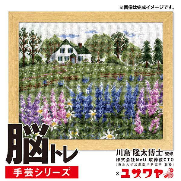 クロス・ステッチは、図案を見ながら刺す事により、どこまで進んでいるか(短期的な作業記憶)、次はどこを刺すか(だんどり)、間違えないように刺しているか(集中)など、高次な脳活動を多く伴う作業です。前頭前野の機能をトレーニングすることで脳の活動...