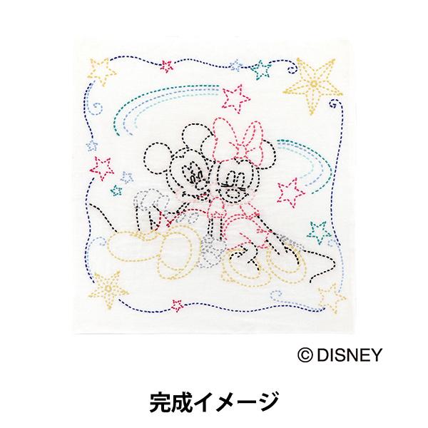 刺し子花ふきんキットに可愛い仲間たちが登場しました!仲良しなキャラクターの世界を 色とりどりの刺し子糸で お楽しみください!布には水で消える図案プリント済みですぐに始められます。 ※本商品は、ウォルト・ディズニー・ジャパン株式会社と三菱商事...