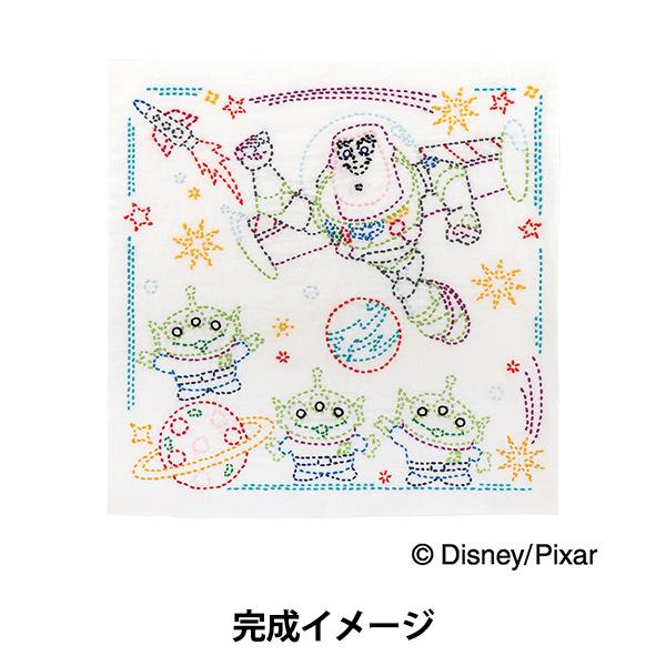 刺し子花ふきんキットに可愛い仲間たちが登場しました!仲良しなキャラクターの世界を 色とりどりの刺し子糸で お楽しみください!布には水で消える図案プリント済みですぐに始められます。 ※本商品は、ウォルト・ディズニー・ジャパン株式会社と三菱商事...