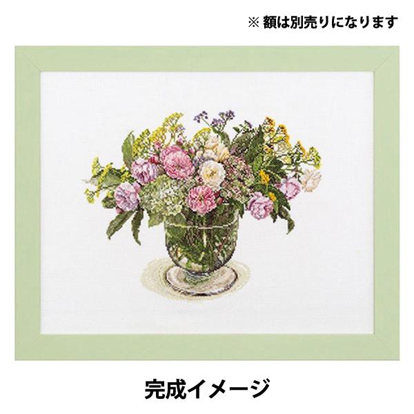 草花の”いのち”の美しさ・・・生きている自然のポートレイトを描き続ける水彩画家、橋本不二子さんの作品を見事に再現。[ 刺繍キット Stitchng with Fujico collection 橋本不二子]◆難易度:上級◆ボリューム:多◆ク...