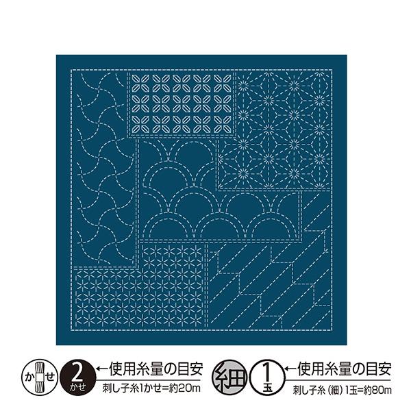 お好きな柄と糸を組み合わせたい方に最適な布パックです。別売りの糸をお好みで選んでオリジナルの花ふきんをお作りいただけます。【合わせ模様】1枚でいくつもの柄が楽しめます!※図案は水で消えます。仕立て済みではありません。※糸はパックに含まれませ...