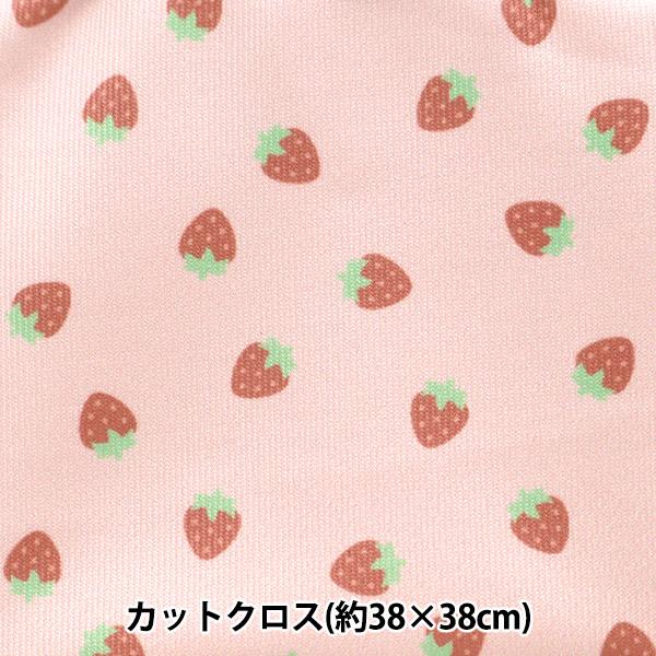 通常のプリント生地より柄が小さい、小さな柄のドール服専用生地「ちいさな世界のちいさな生地」シリーズ!Tシャツやカットソーづくりにピッタリなスムースニット生地が出来上がりました。薄手で縫いやすいニット生地。小さな苺柄は優しい色柄でホームウエア...