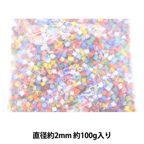 イタリアのムラーノ島で15世紀から作られているソーダ系ガラスです。千の花という意味の美しいミルフィオリは大変人気があります。アクセサリーの他、ランプやパネルのワンポイントにしたり、オリジナルの作品づくりに幅広くご利用いただけます。※必ず膨張...