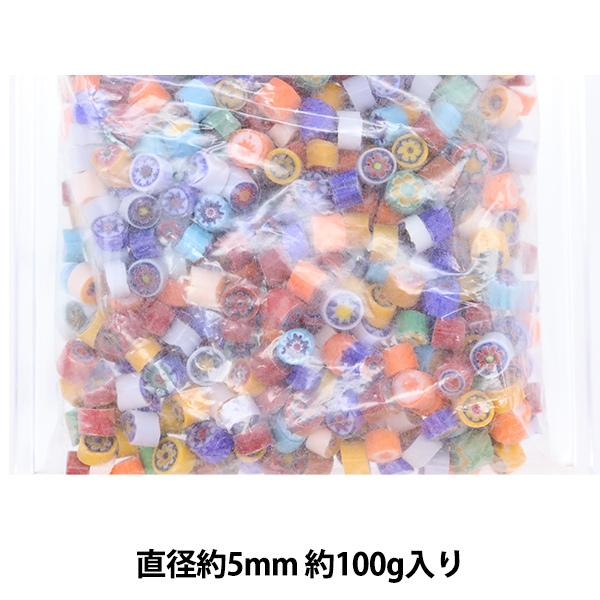 イタリアのムラーノ島で15世紀から作られているソーダ系ガラスです。千の花という意味の美しいミルフィオリは大変人気があります。アクセサリーの他、ランプやパネルのワンポイントにしたり、オリジナルの作品づくりに幅広くご利用いただけます。※必ず膨張...