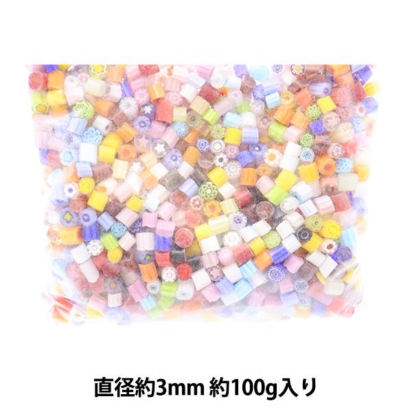 イタリアのムラーノ島で17世紀から作られているソーダ系ガラスです。千の花という意味の美しいミルフィオリは大変人気があります。アクセサリーの他、ランプやパネルのワンポイントにしたり、オリジナルの作品づくりに幅広くご利用いただけます。※必ず膨張...