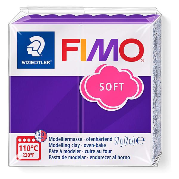 樹脂粘土 『FIMO SOFT (フィモソフト) 56g 8020-63 プルーン』 STAEDTLER Noris Club ステッドラー ノリスクラブフィモは、ご家庭のオーブンで簡単に作品が作れる、樹脂粘土です。温度設定したオーブン（1...