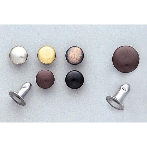 金具のカシメです。用途・大きさにあったカシメをお選び下さい。サイズ（単位：cm）：0.9Φ(10コ入)【手芸用品・毛糸・生地の専門店 ユザワヤ】