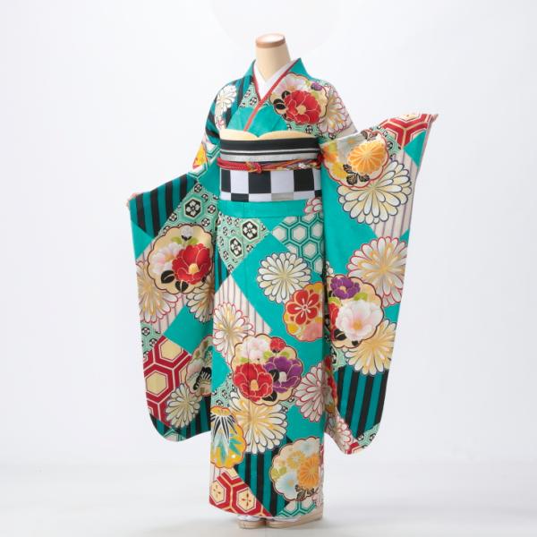 未婚女性の第一礼装としてお正月や成人式、結婚式、結納、パーティー、など華やかな場にお使い頂ける振袖セットでございます。表地はすべて正絹(シルク100%)、熟練和裁士が丁寧にお仕立てした最高級品質。圧倒的な商品量であなたの魅力を引き立てる振袖...