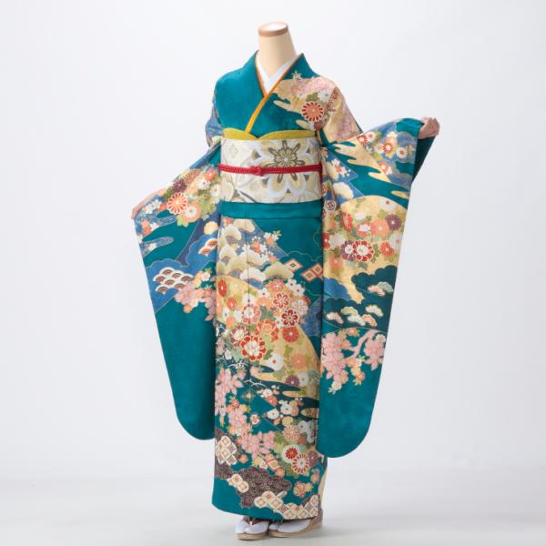 未婚女性の第一礼装としてお正月や成人式、結婚式、結納、パーティー、など華やかな場にお使い頂ける振袖セットでございます。表地はすべて正絹(シルク100%)、熟練和裁士が丁寧にお仕立てした最高級品質。圧倒的な商品量であなたの魅力を引き立てる振袖...