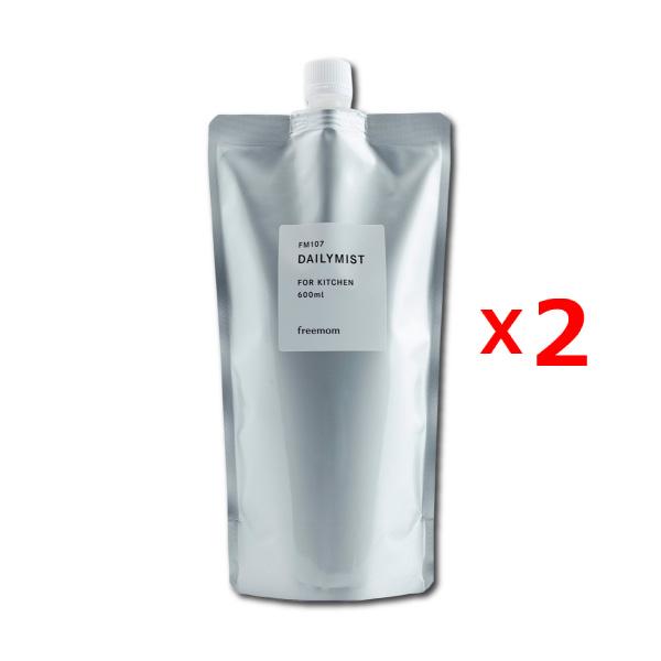 詰替用600ml x 2本のセット商品です。従来のアルコール消毒液では対応が難しいウィルスにも幅広く対応！お部屋に1本！使いやすいスプレータイプです。