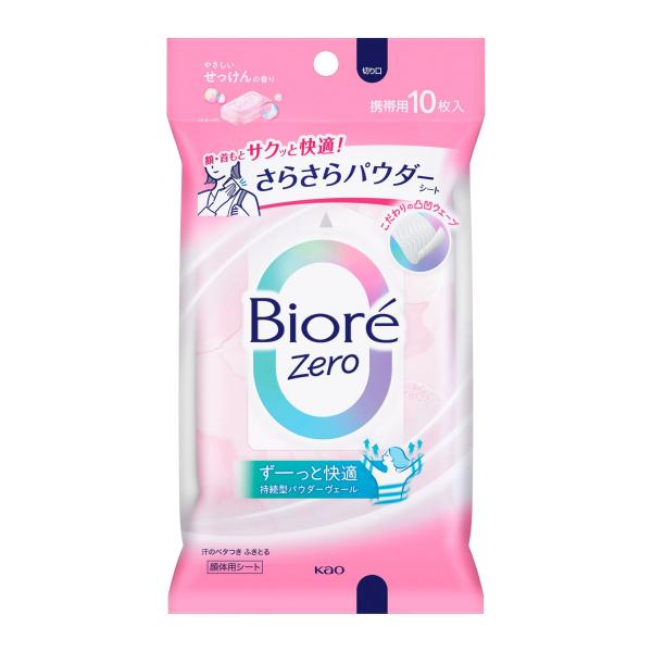額・首もとサクッと快適！さらさらパウダーシート湿度・温度ストレス＊から解放！額・首もとサクッと快適！凸凹ウェーブシートが汚れをキャッチして、瞬感さらさら。厚手でハリのあるやぶれにくいシート。額・首もと・ワキなど、気になったときサッと使いやす...