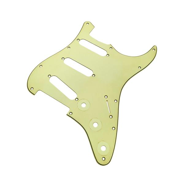 YJB PARTS Relic Seriesレリックミントグリーン3PLY、62年式11穴タイプ、インチ規格品現行USA 60's Pickguardsを元に製作□主な適合モデル現行Fender USAおよびMexico製ST60'sタイプなど