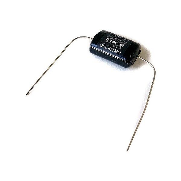 ■特長・定格○《ビタミンＱ》オイル含浸○無誘導・無極構造○テープラッピングタイプ(黒)○使用温度範囲：?25〜＋85℃○静電容量許容差：Ｍ（±20%）○容量値：0.1uF○定格電圧：630VDC/350VAC○主にストラトやテレキャスター、...