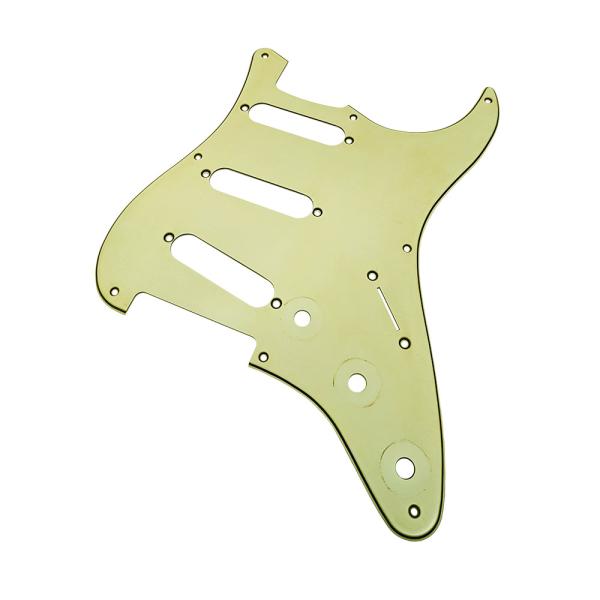 YJB PARTS Relic Seriesストラト用ピックガード57年式8穴タイプレリックミントグリーン3PLYインチ規格品※50年代タイプとなりますが、3PLY、端面がテーパー加工処理された商品となります。□主な適合モデル現行Fende...