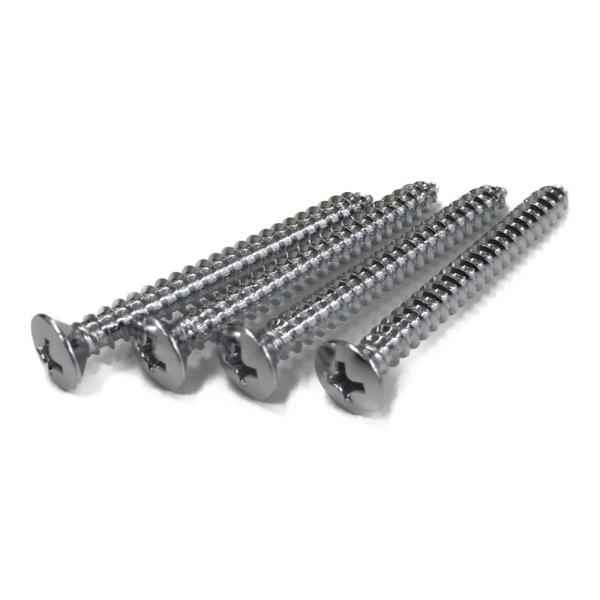 国産のボルトオンネックジョイント用ビスクローム、4.5X45(mm)、4本入り※ネジ頭の直径(dk値)：9.0mm(許容差0〜-0.6mm)