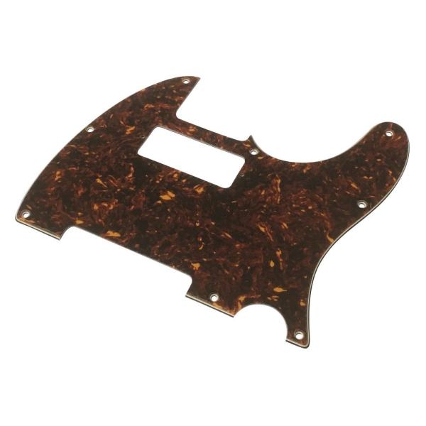 ミニハムバッカーPU仕様62年式8穴タイプ、茶べっ甲3PLY、インチ規格、国内生産品Fender USA向け現行USA Vintage Style  TL Pickguardsを元にフロントPU穴をミニハムバッカーPU仕様で製作された商品と...