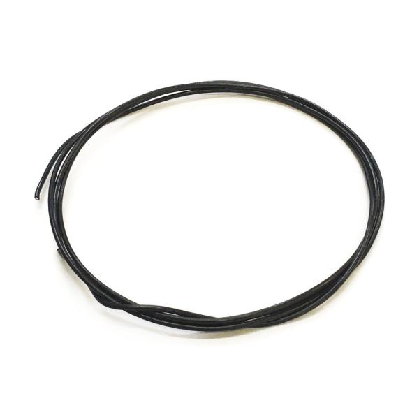 ギター、ベース、エフェクターを始めとして、アンプやオーディオ機器などにも最適なベルデン社製の内部配線用リード線MIL-SPEC.(米軍軍用規格)適合品AWG22撚線(銅-錫めっき)、耐圧600V、耐熱105度1mカット品、ブラック